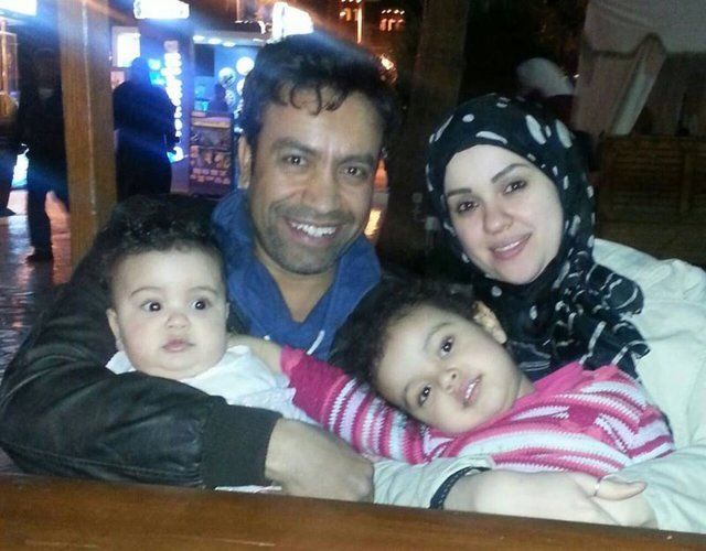 Sameh Hussein's First Family Photo With Wife and Two Kids - News